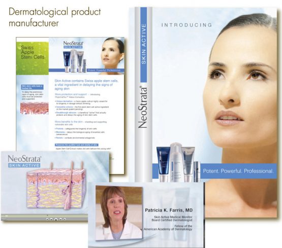 Dermatological product manufacturer - Stone's Throw Creative Communications